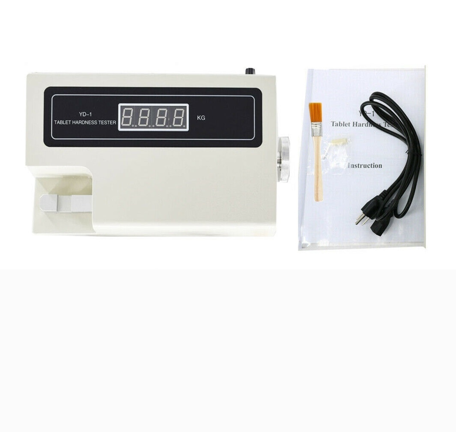 Tablet Hardness Tester Meter Measurement With YD-1 0~20kgf Hardness ...