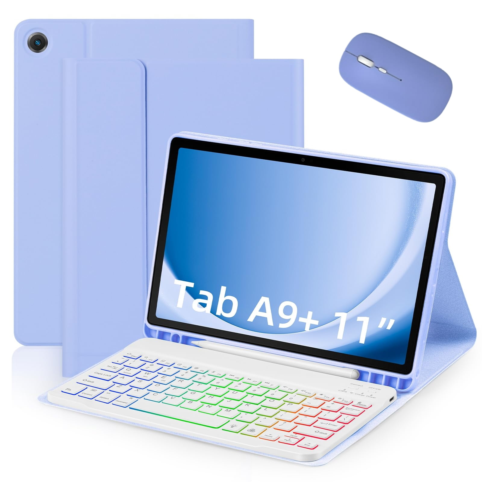 Tablet Keyboard Set for Galaxy A9 Plus 5G Transform Your Tablet into a ...