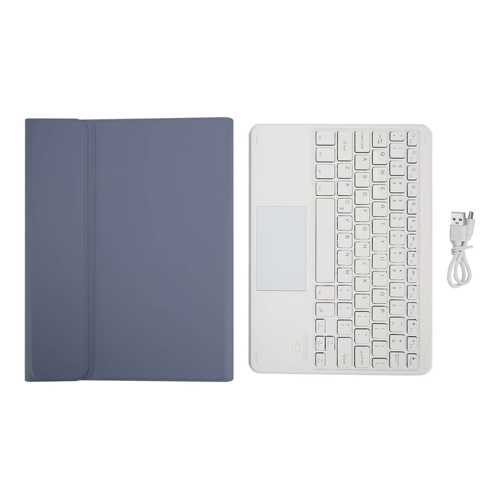 Tablet Keyboard Trackpad Magnetic Auto Sleep Kickstand Pencil Holder ...