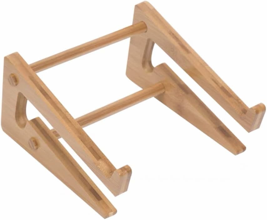 Tablet Laptop Stand Holder, Wooden DIY emble Notebook Laptop PC Tablet ...