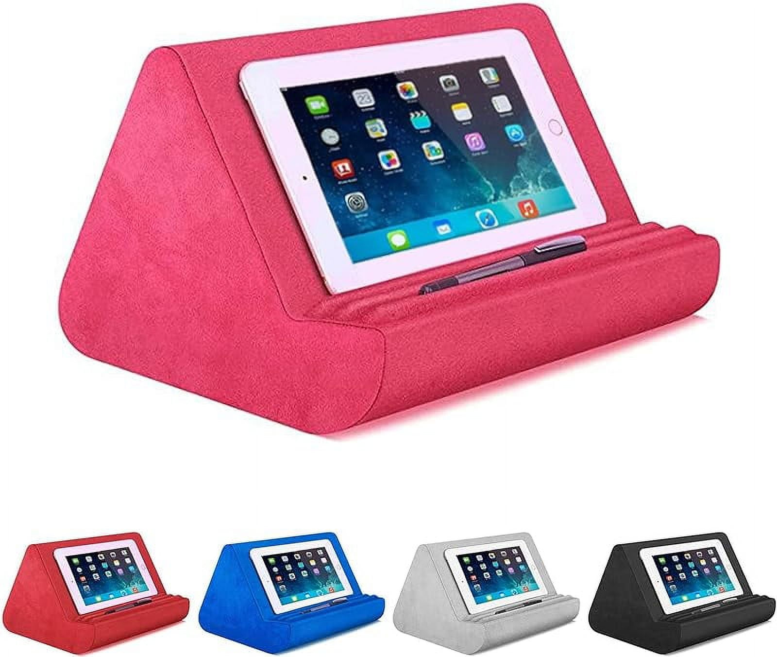 Tablet Pillow Stand for Ipad,Pillow Soft Pad for Lap with Pocket Multi ...