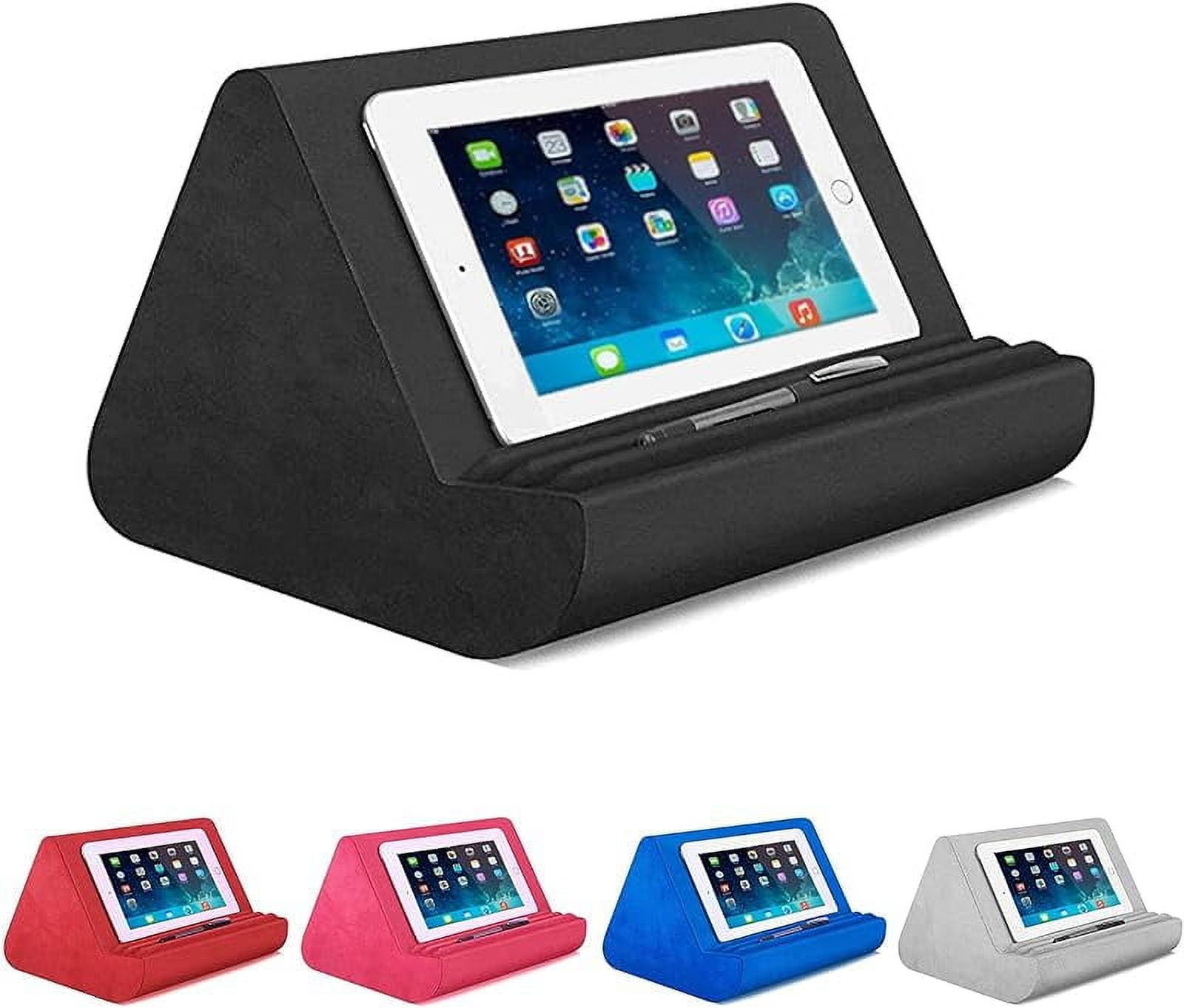 Tablet Pillow Stand for Ipad,Pillow Soft Pad for Lap with Pocket Multi ...