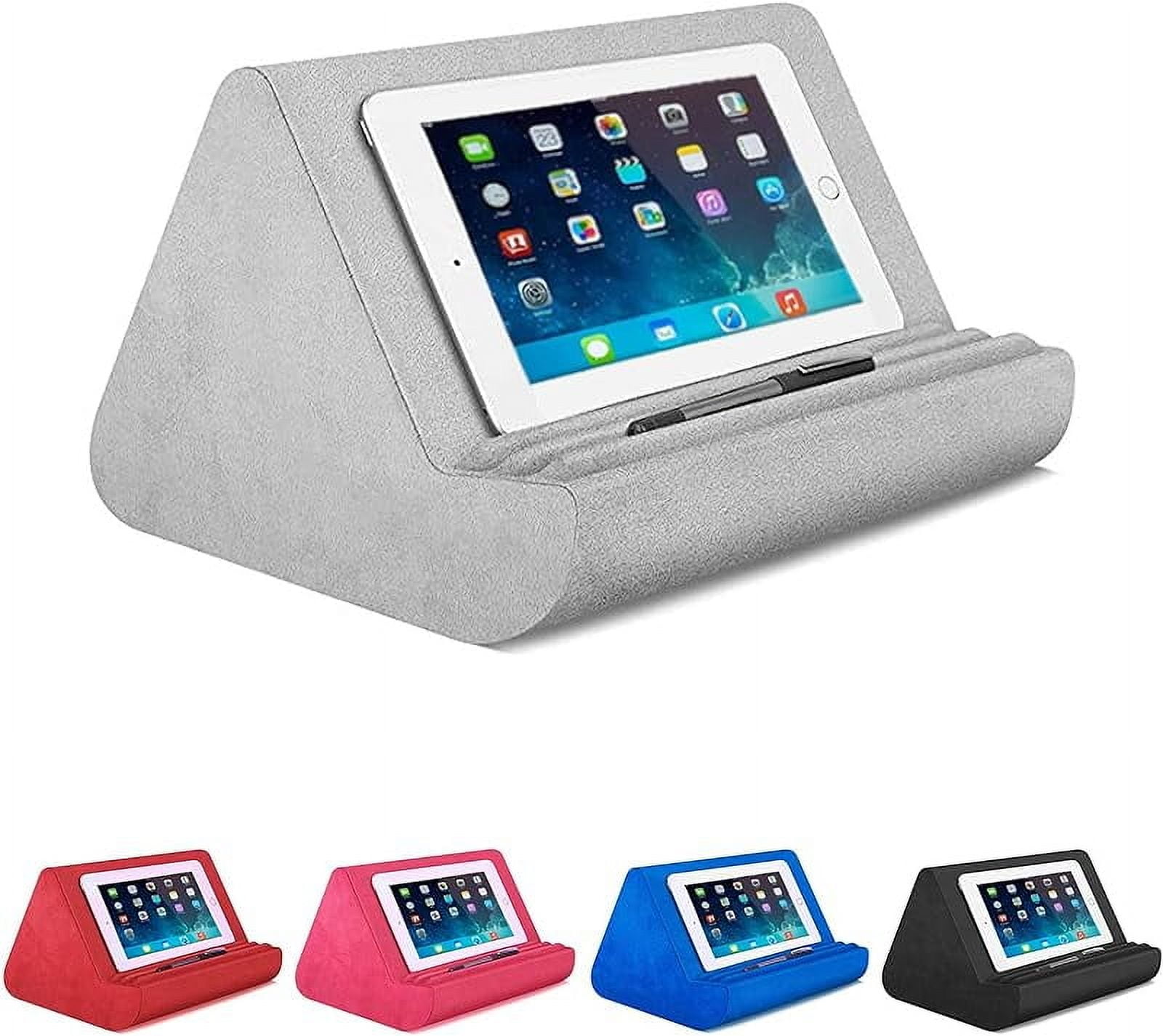 Tablet Pillow Stand for Ipad,Pillow Soft Pad for Lap with Pocket Multi ...