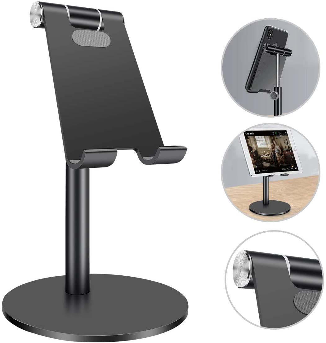 Tablet Stand Adjustable Cell Phone Holder, Universal Mount for 2018 ...