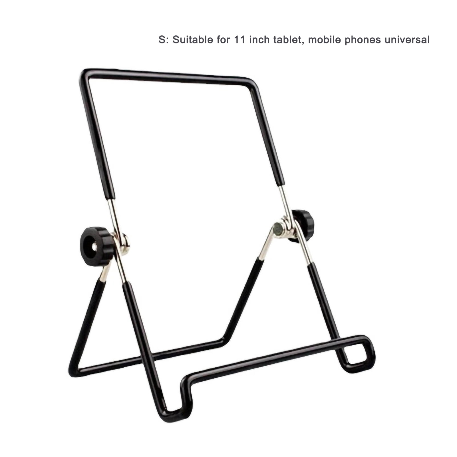 Tablet Stand Foldable Prevent Slip Multi Angle Triangular Iron Wire ...