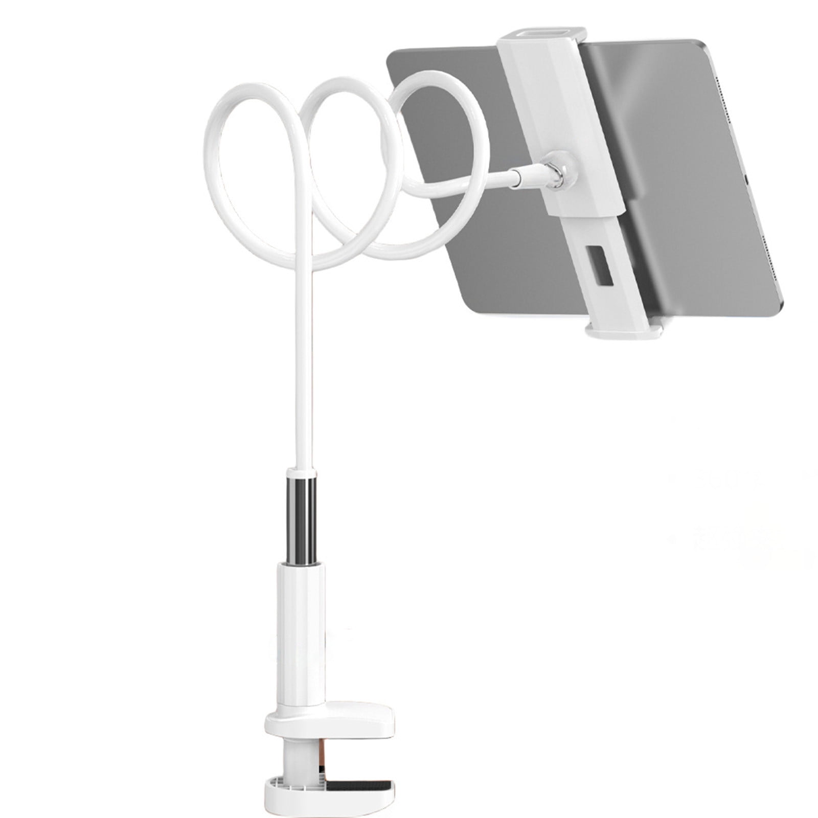 Tablet Stand Holder for Bed, Gooseneck Mount with Adjustable Flexible ...
