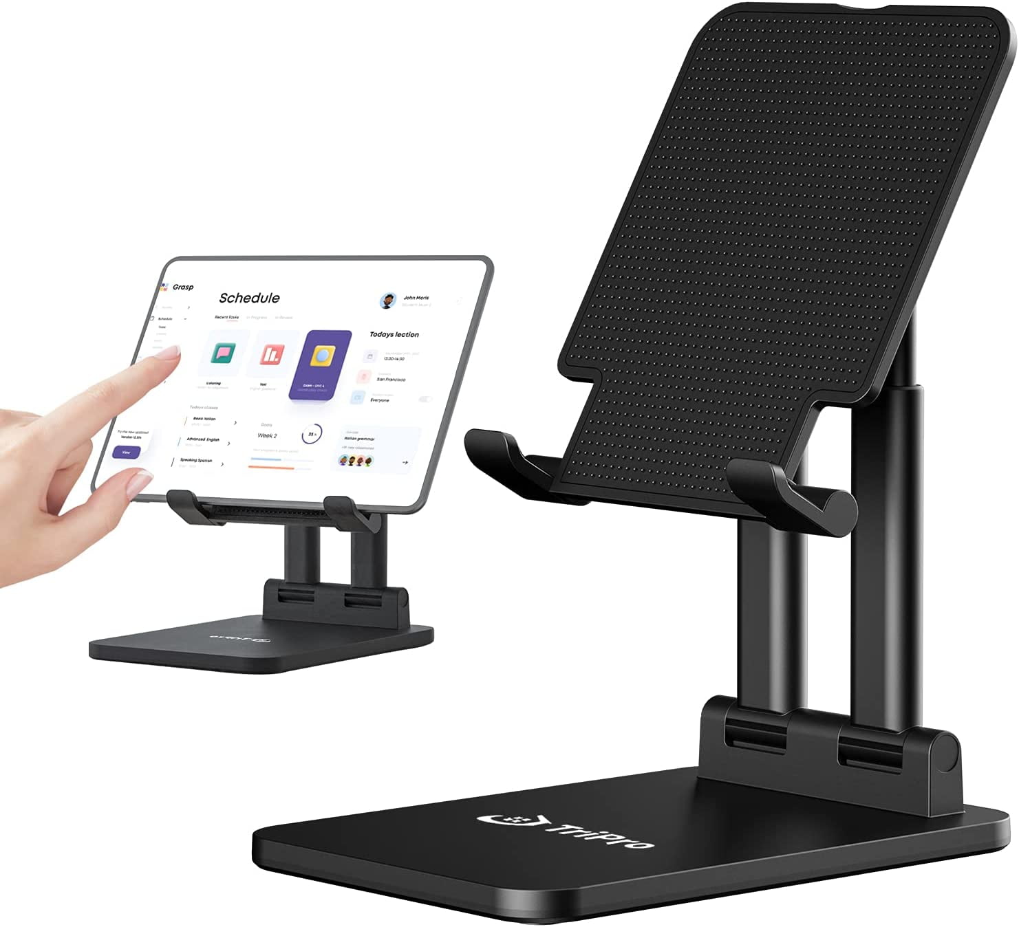 Tablet Stand -Portable Monitor Stand,4.72" Wide, Adjustable & Foldable ...