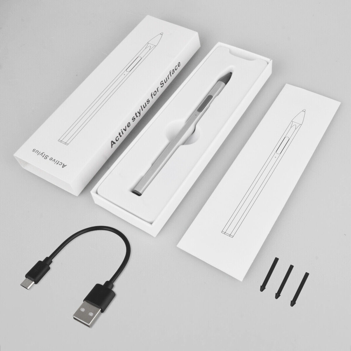 Microsoft Surface Pro Tablet Stylus Pen, Touchscreen, Long Battery Life ...