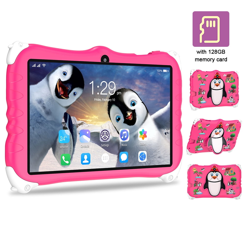 Tablet computer,7-inch Android And Entertainment Kids Tablet Clear ...