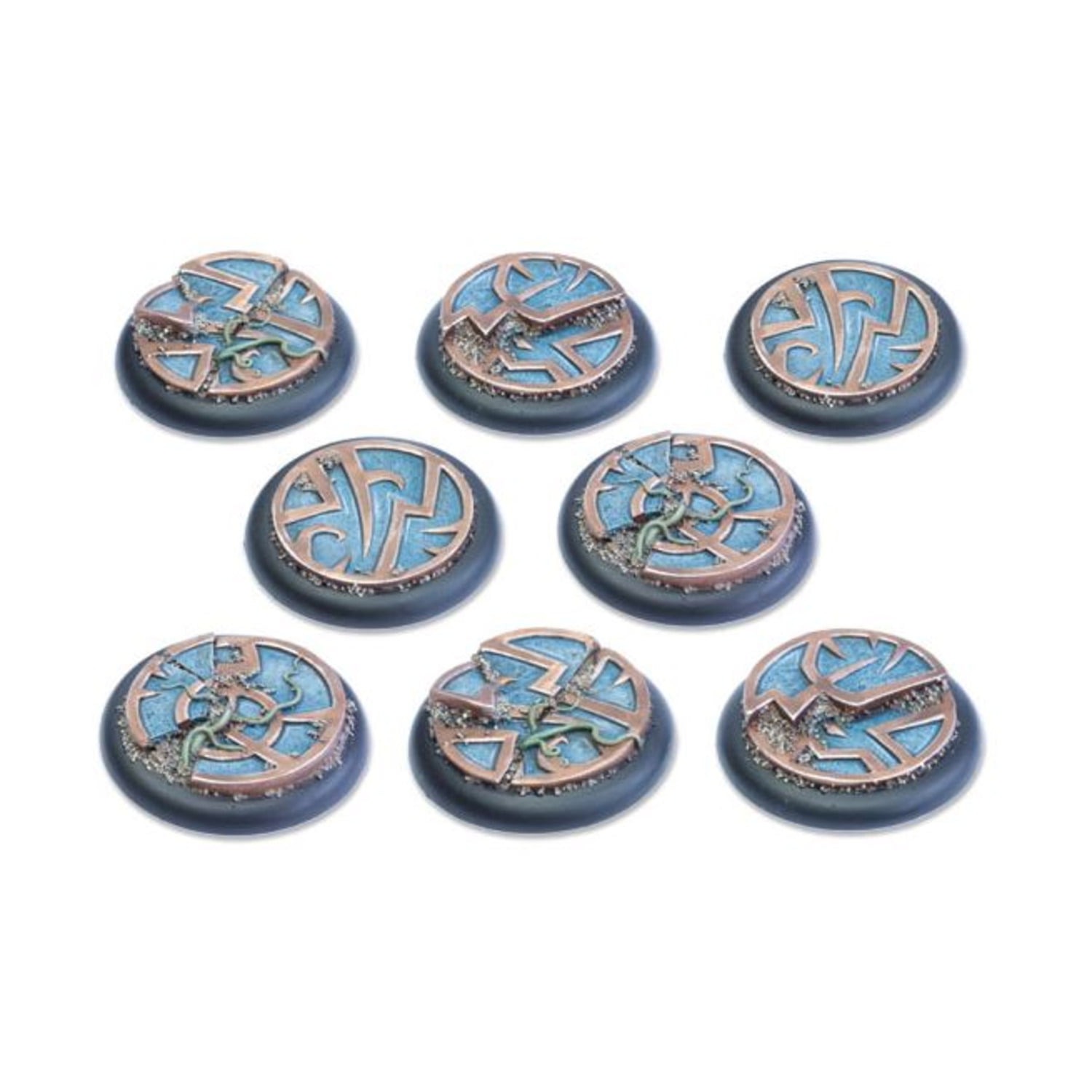 Tabletop Art 40mm Round Base w/Lip - Mystic Circle Stones New - Walmart.com
