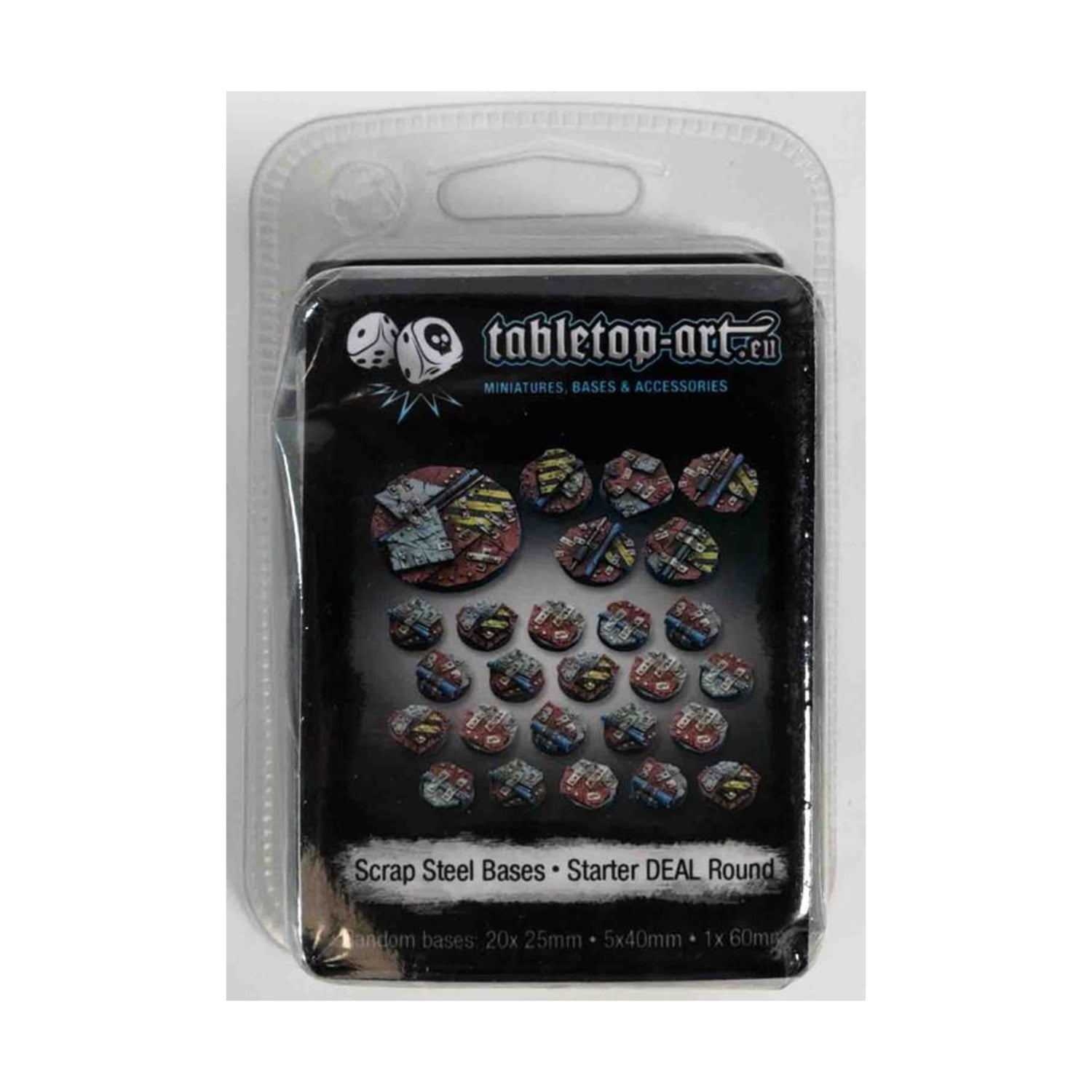 Tabletop Art Scrap Steel Starter Deal Round Bases New - Walmart.com