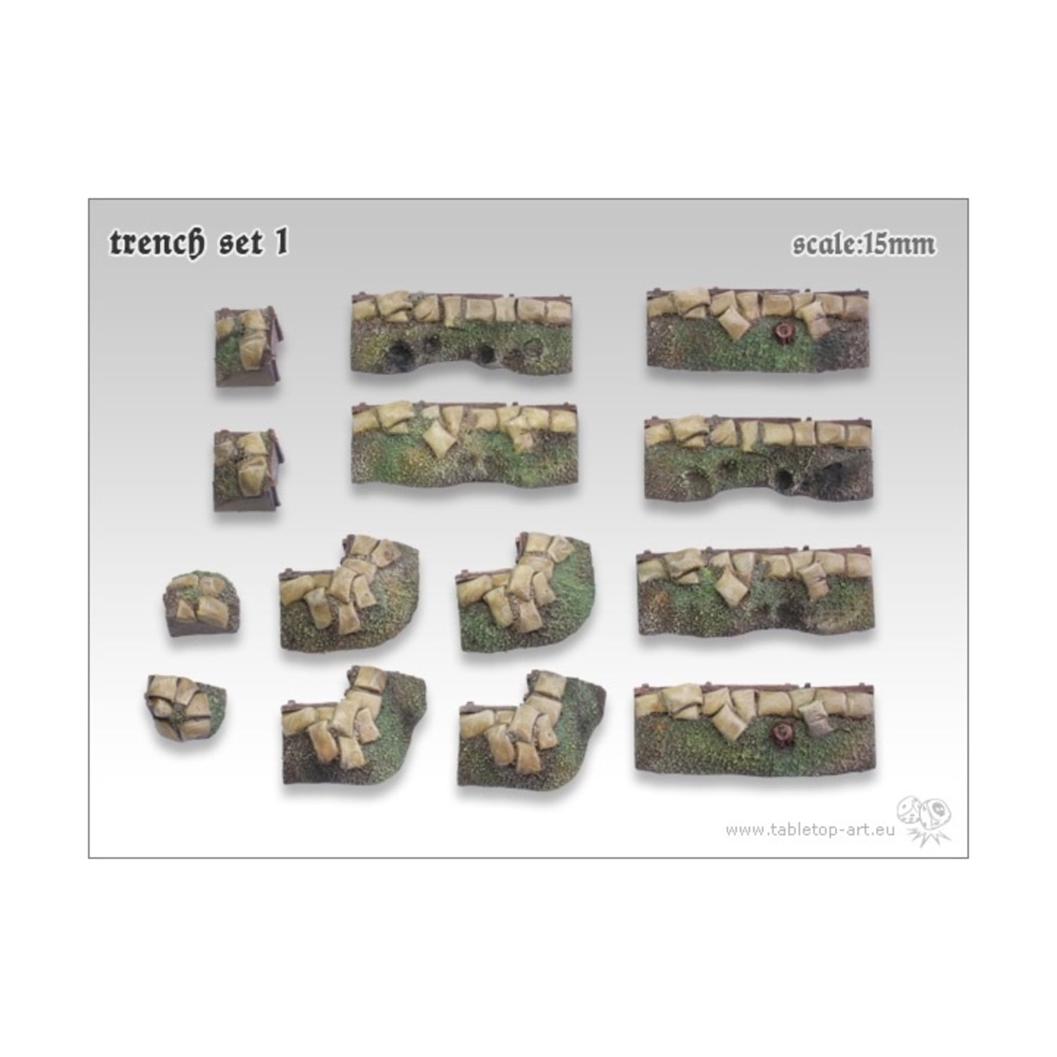 Tabletop Art Trench Set #1 New - Walmart.com