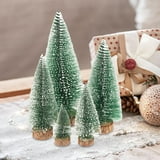 Tabletop Artificial Christmas Tree Miniature Faux Xmas Tree Rustic ...
