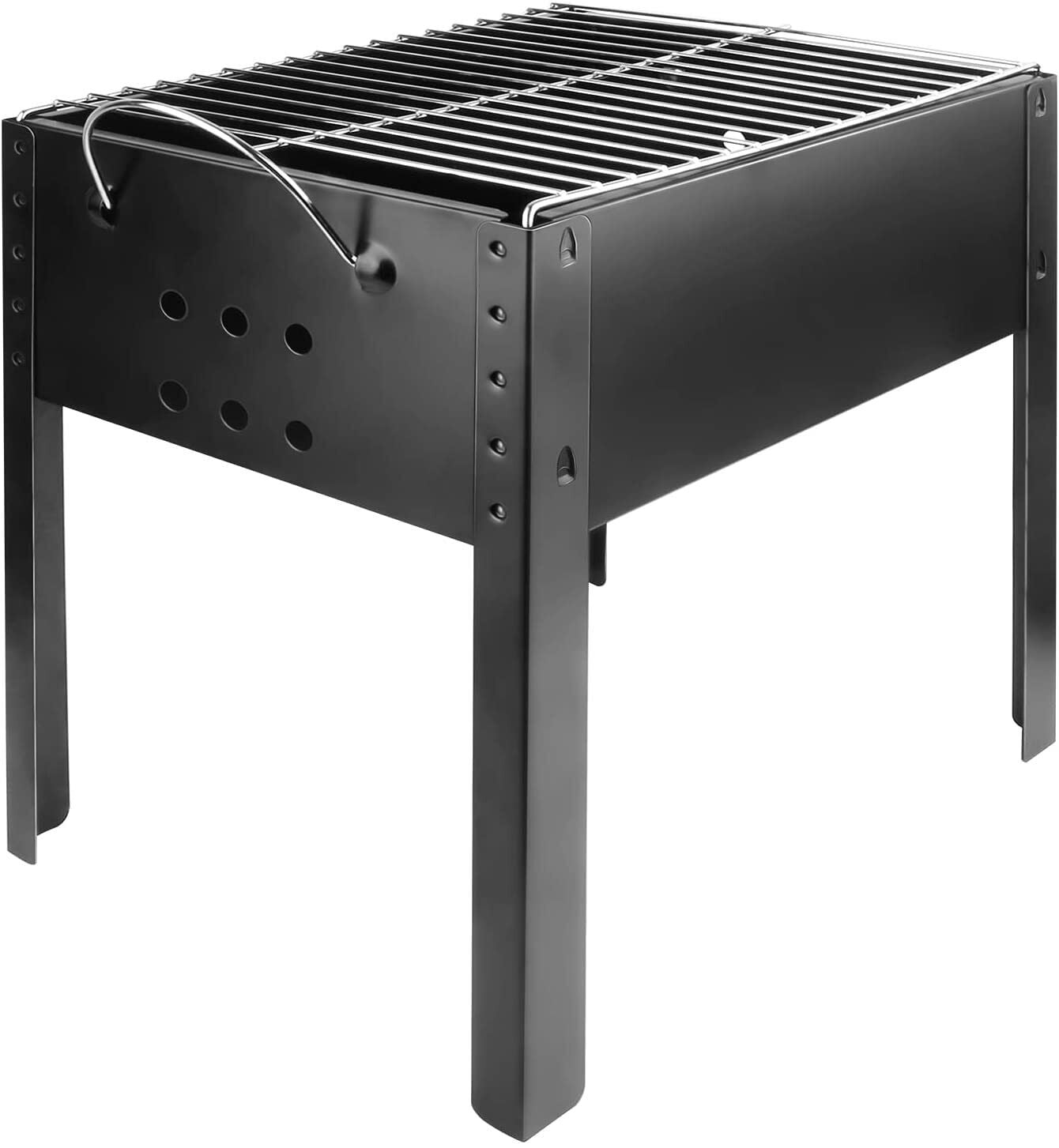 Tabletop BBQ Grill Foldable Outdoor Portable Charcoal Barbecue Grill ...
