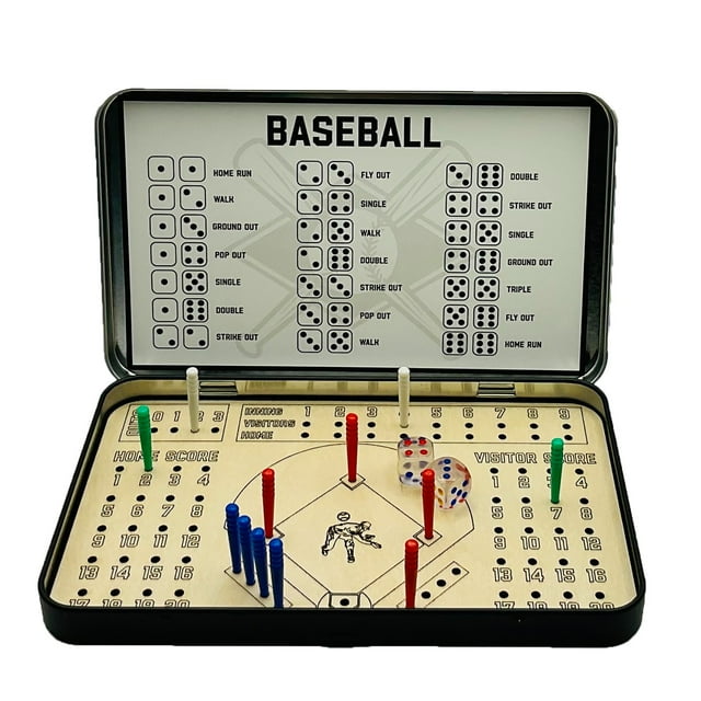 Tabletop Baseball Dice Game – Baseball Pinball Action with Super ...