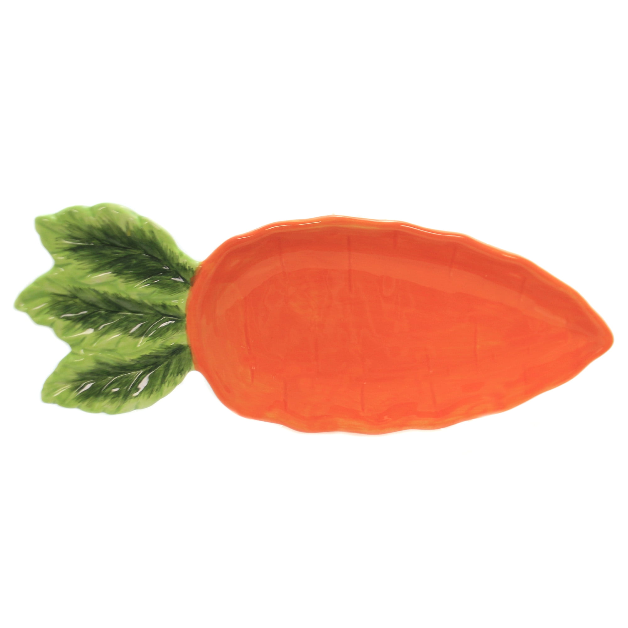 Tabletop Carrot Plate Ceramic Easter Spring Vegetable Kac20025 ...
