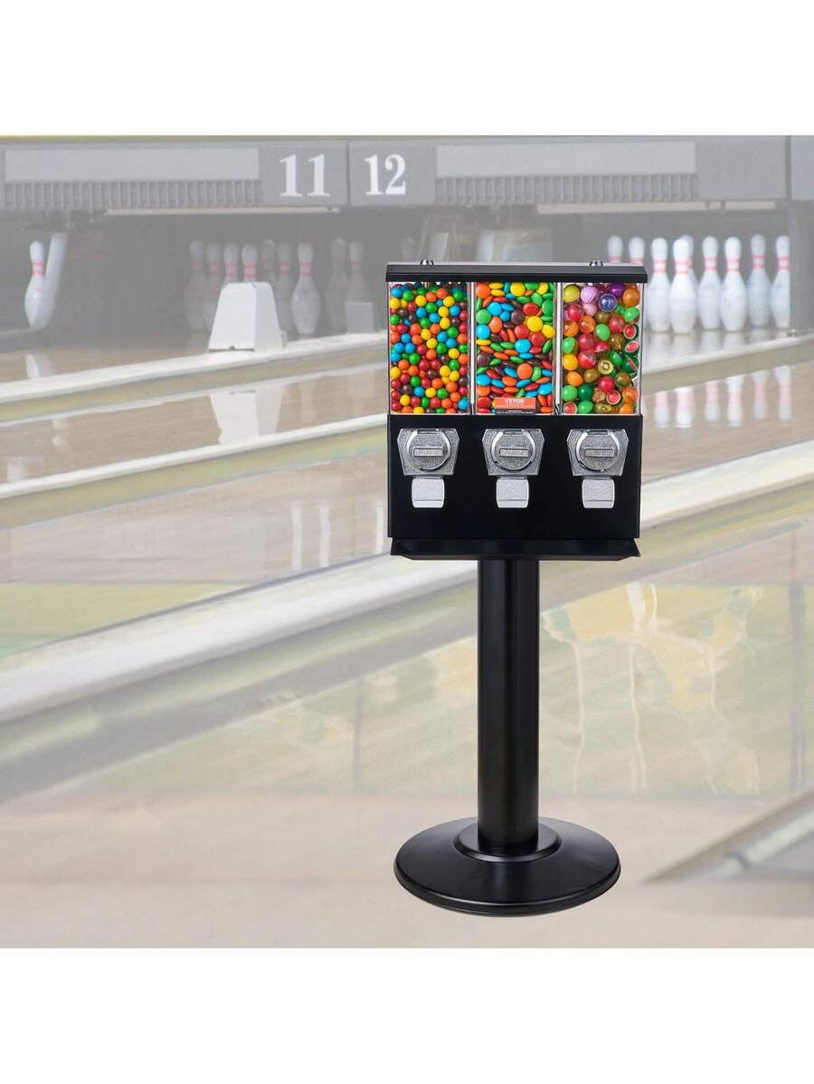 Tabletop Candy Dispenser, 16"-25" Gum/Ball Vending Machine for Game ...