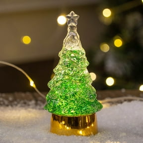 Wrought Iron Tabletop Christmas Tree with Ornament Display Stand, 11 ...