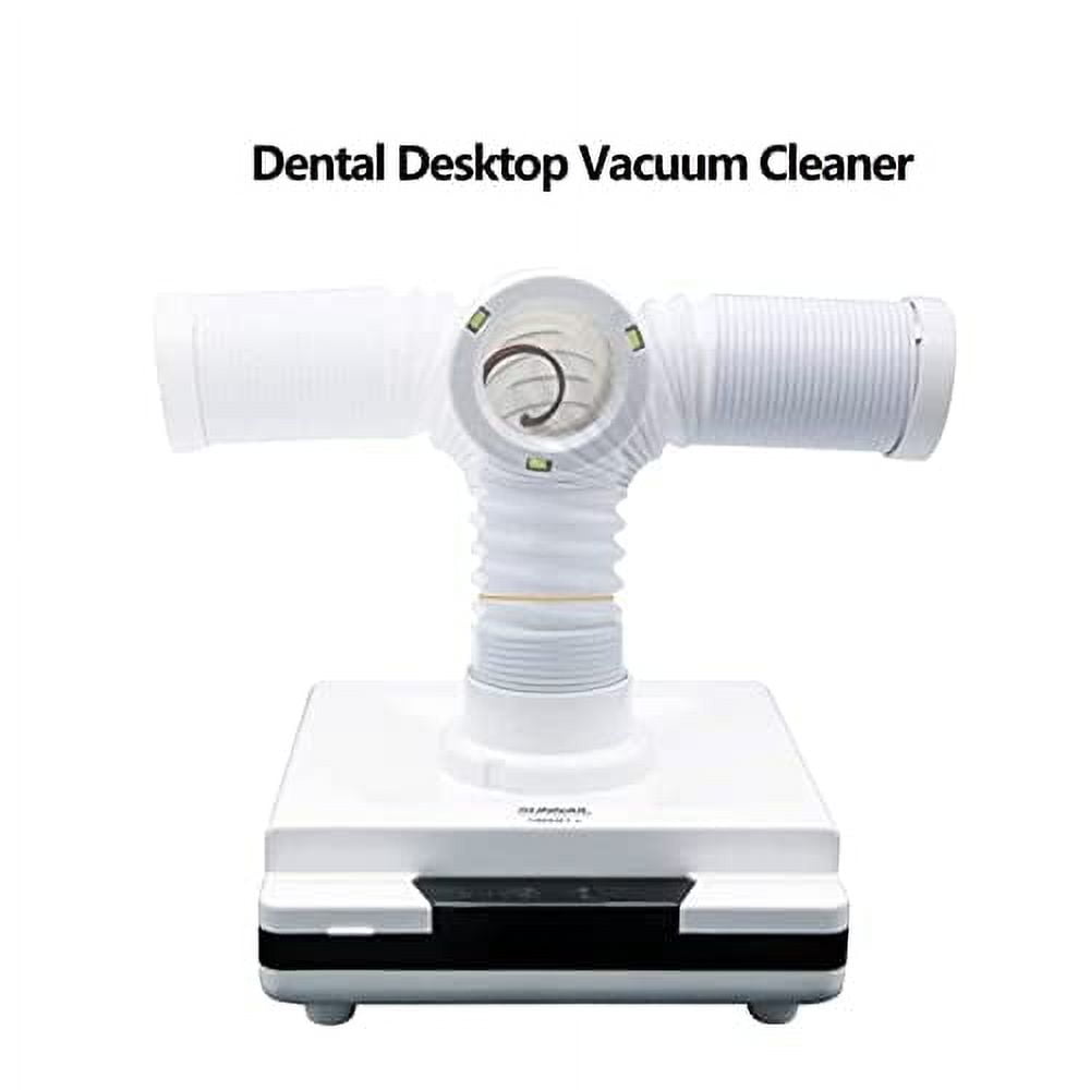 Tabletop Dental Vacuum Cleaner, 3 LED Strong Portable Vacuum Cleaner ...