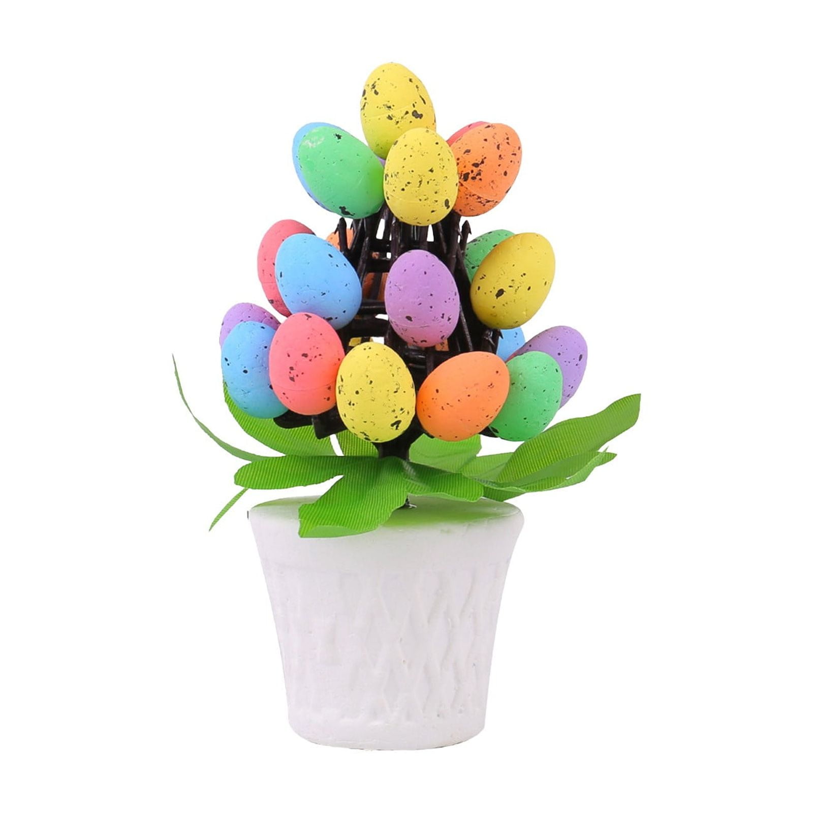 Tabletop Easter Egg Tree Bonsai, Artificial Easter Tree Table ...