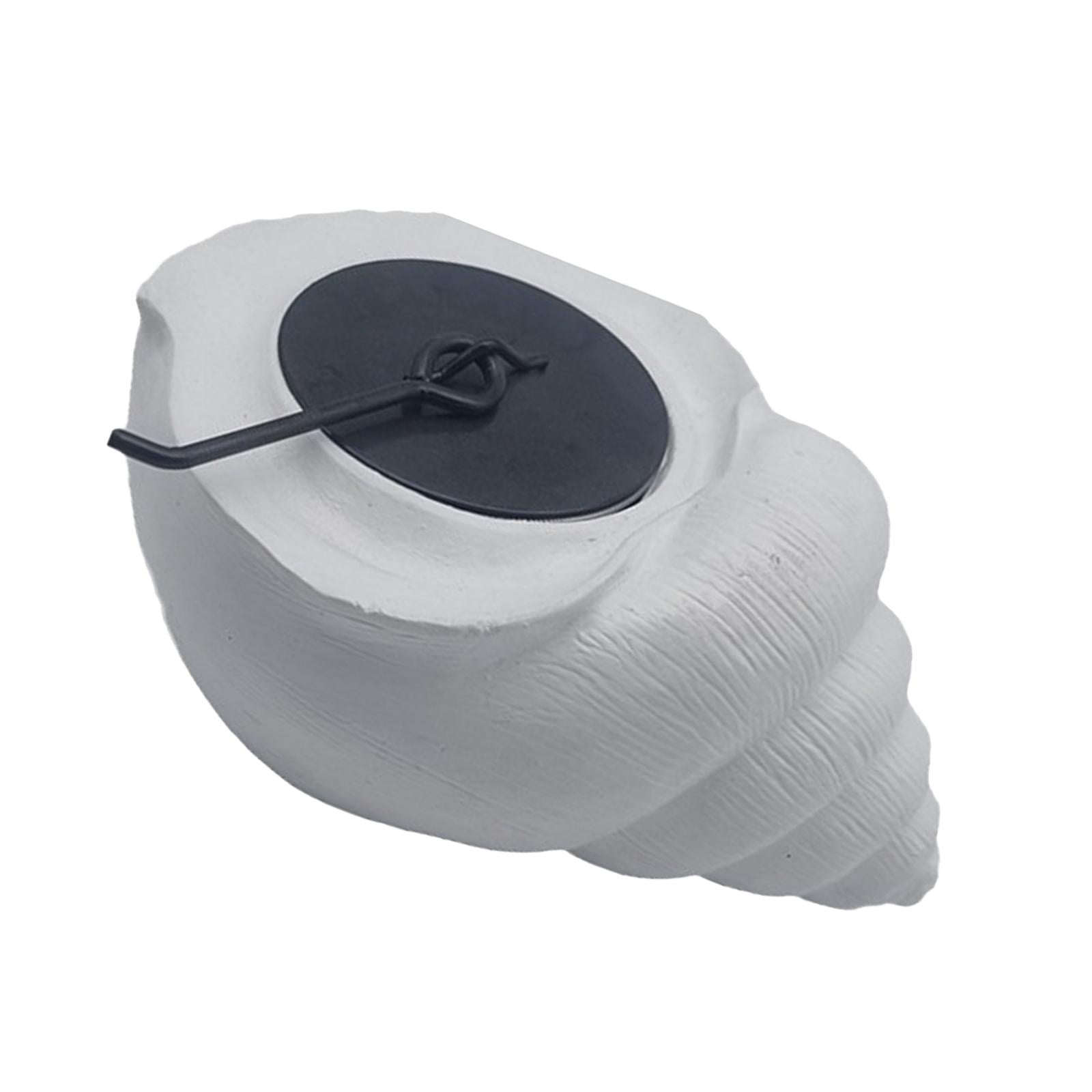 Tabletop Fire Flame Bowl Conch Shape Burning Smokeless Fire Concrete ...