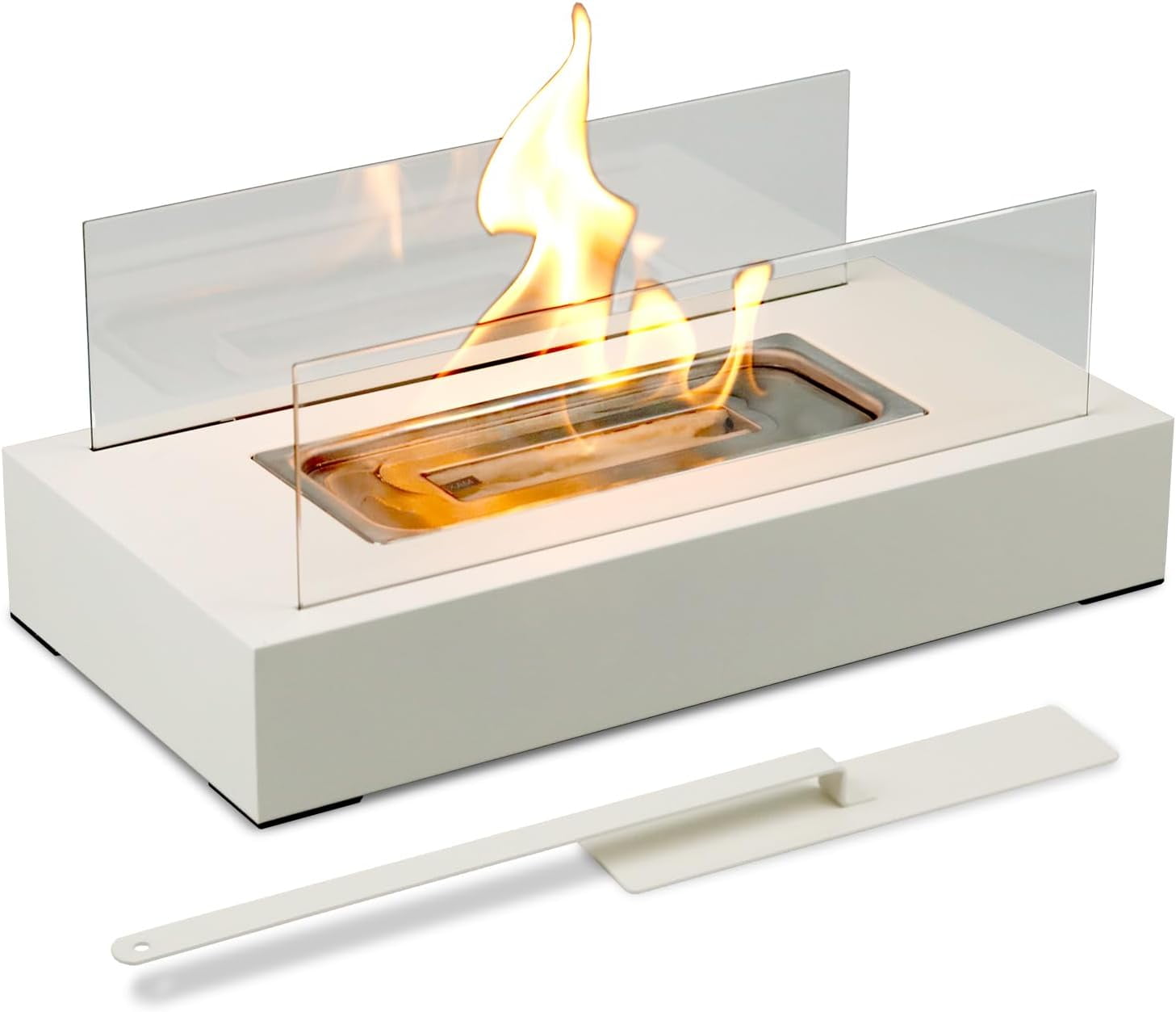 Tabletop Fire Pit, Indoor/Outdoor Table Top Firepit Small Fireplaces ...