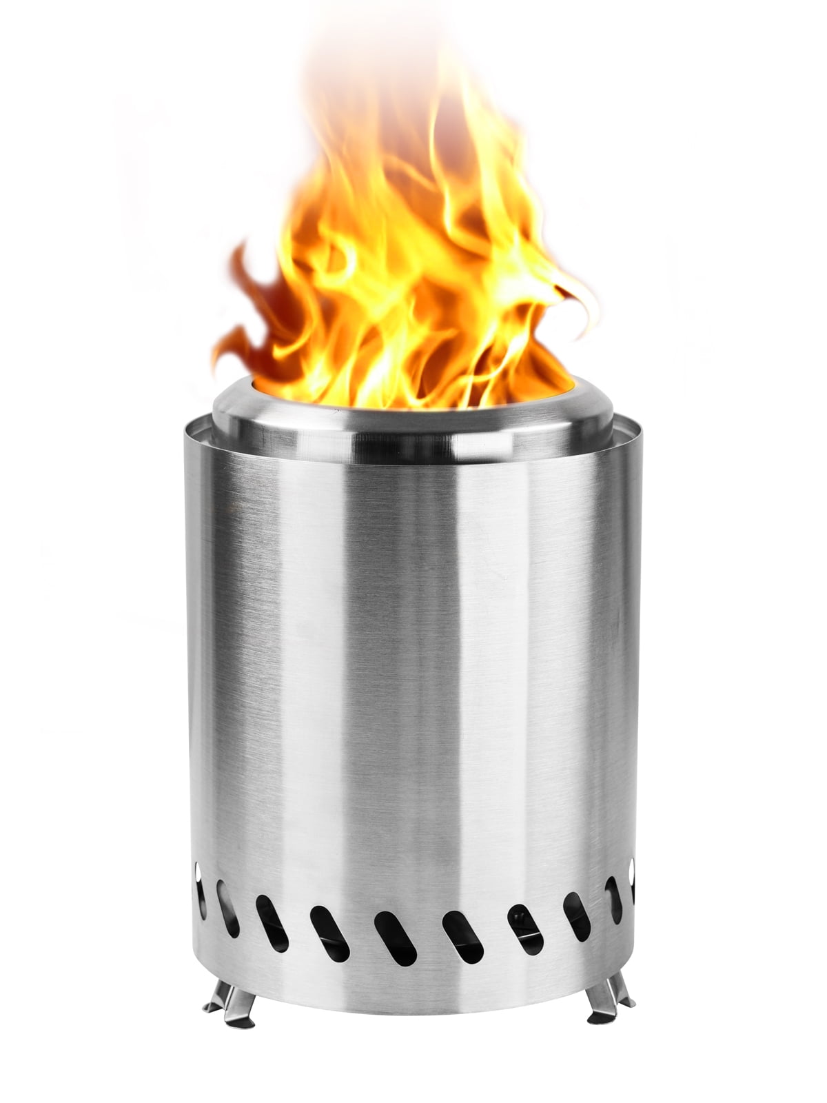 Tabletop Fire Pit Low Smoke Outdoor Mini Fire Compact & Portable with ...