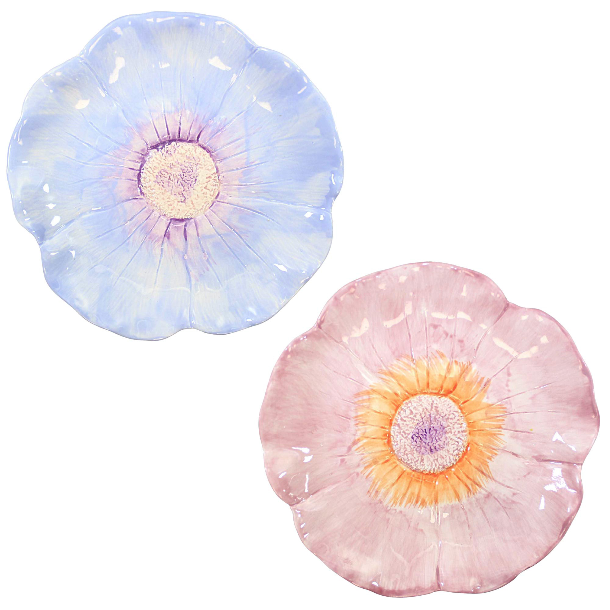 Decorative Flower Shaped Dolomite Dessert Plate - Tabletop Entertaining ...