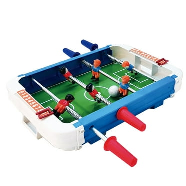 Costway 2-in-1 Table Game: Air Hockey and Foosball with Family Soccer ...