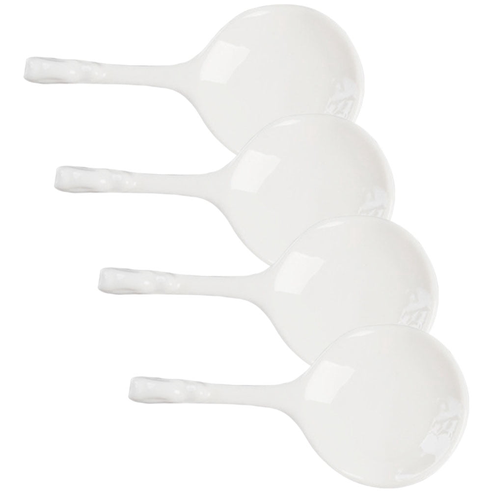 Tabletop Fork Rest Tableware 4 Pcs Decor Japanese Soup Spoon Utensil ...