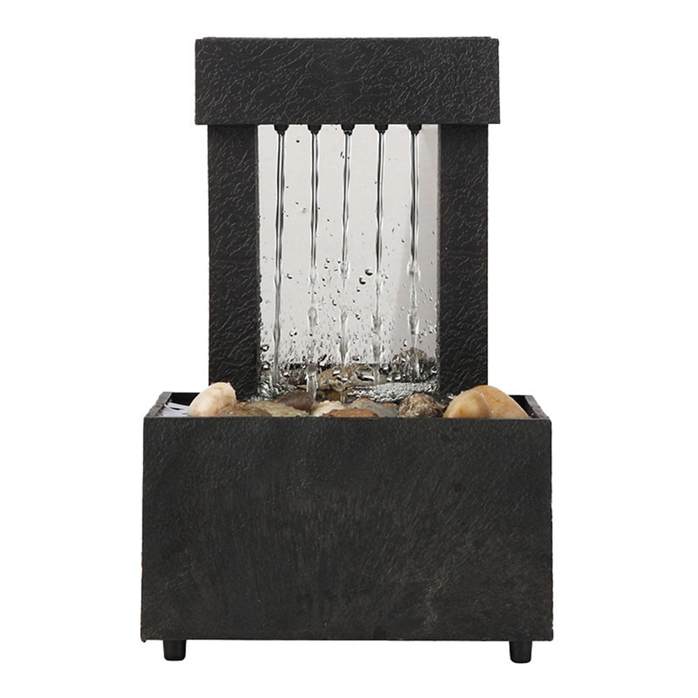 Tabletop Fountain Battery USB Operated Mini Indoor Water Fountain ...