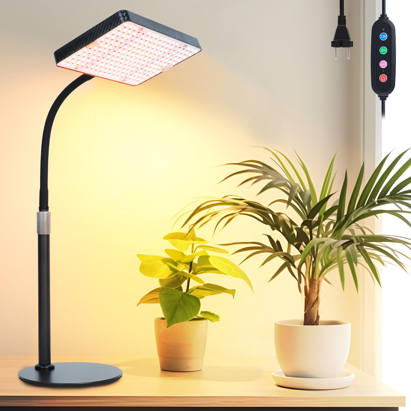 Tabletop Grow Light, Orchbloom Grow Lights for Indoor Plants 25W ...