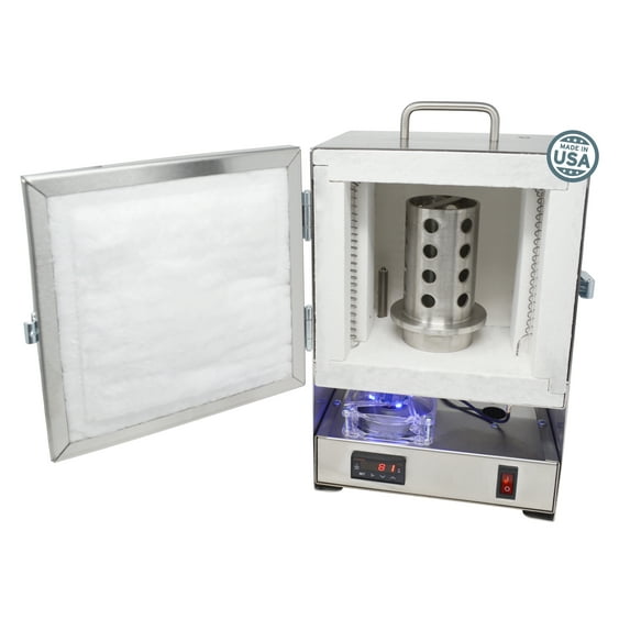 Tabletop Hi-Temp 2200F Electric Burnout Oven Vent Hole STANDARD ...