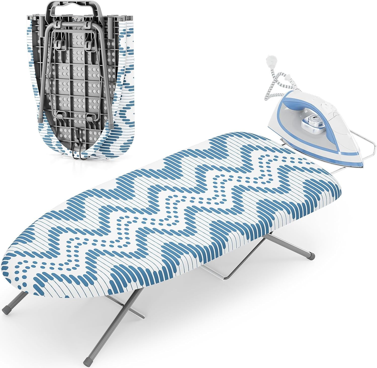 Tabletop Ironing Board, Small Boards with Iron Rest, Folding Extra ...