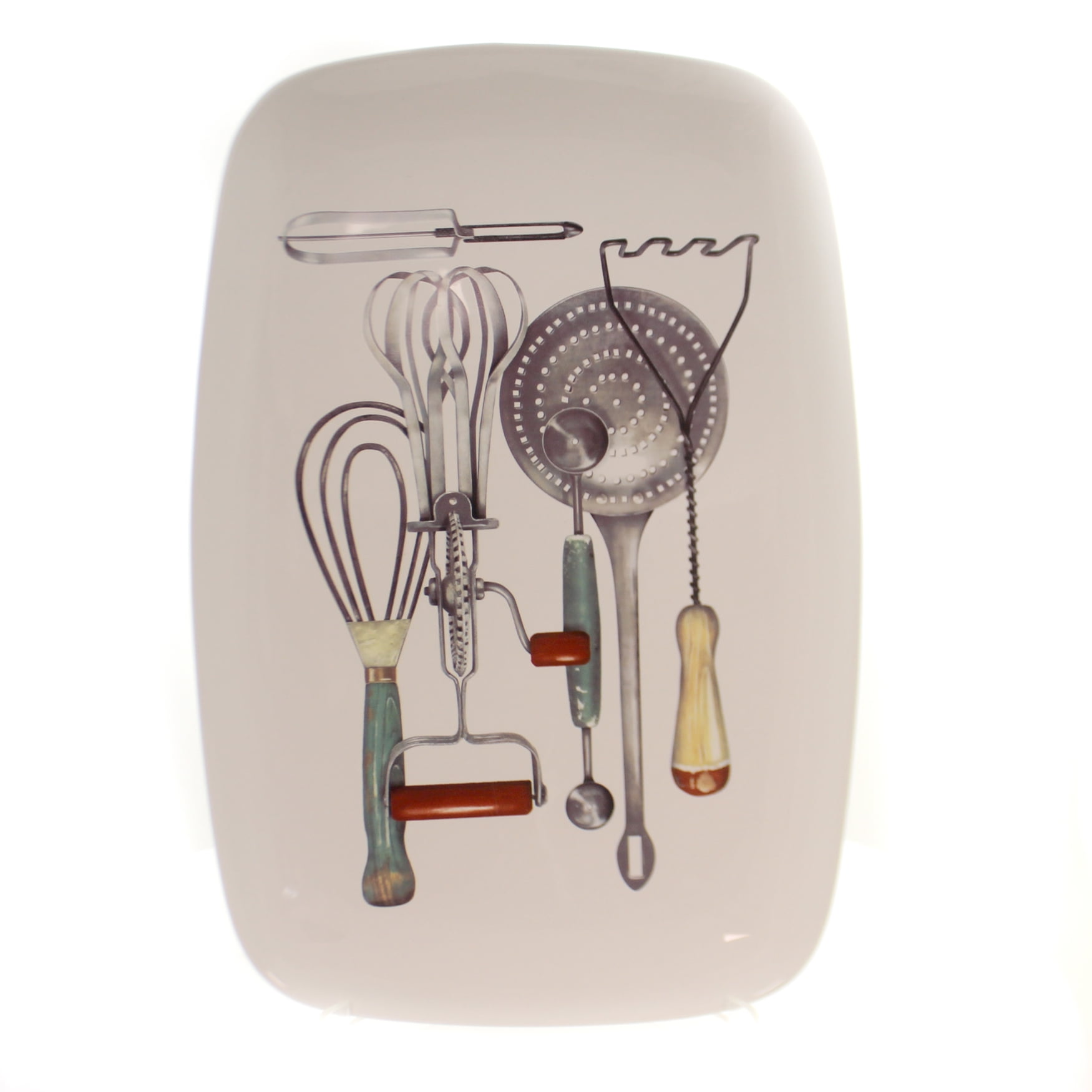 Tabletop Kitchen Platter Ceramic Tray Potato Masher Peeler Da9404a ...