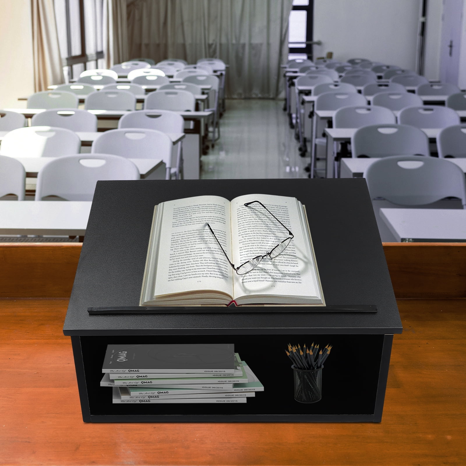 Tabletop Lectern Classroom Presentation Lectern Table Top Lectern ...