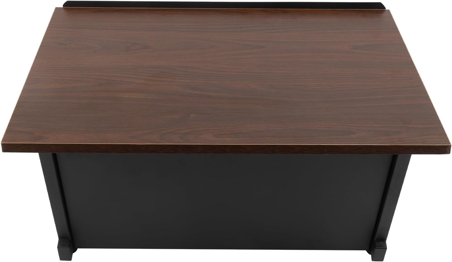 Tabletop Lectern, Podium Stand Portable Tabletop Desk Teacher Speaker ...