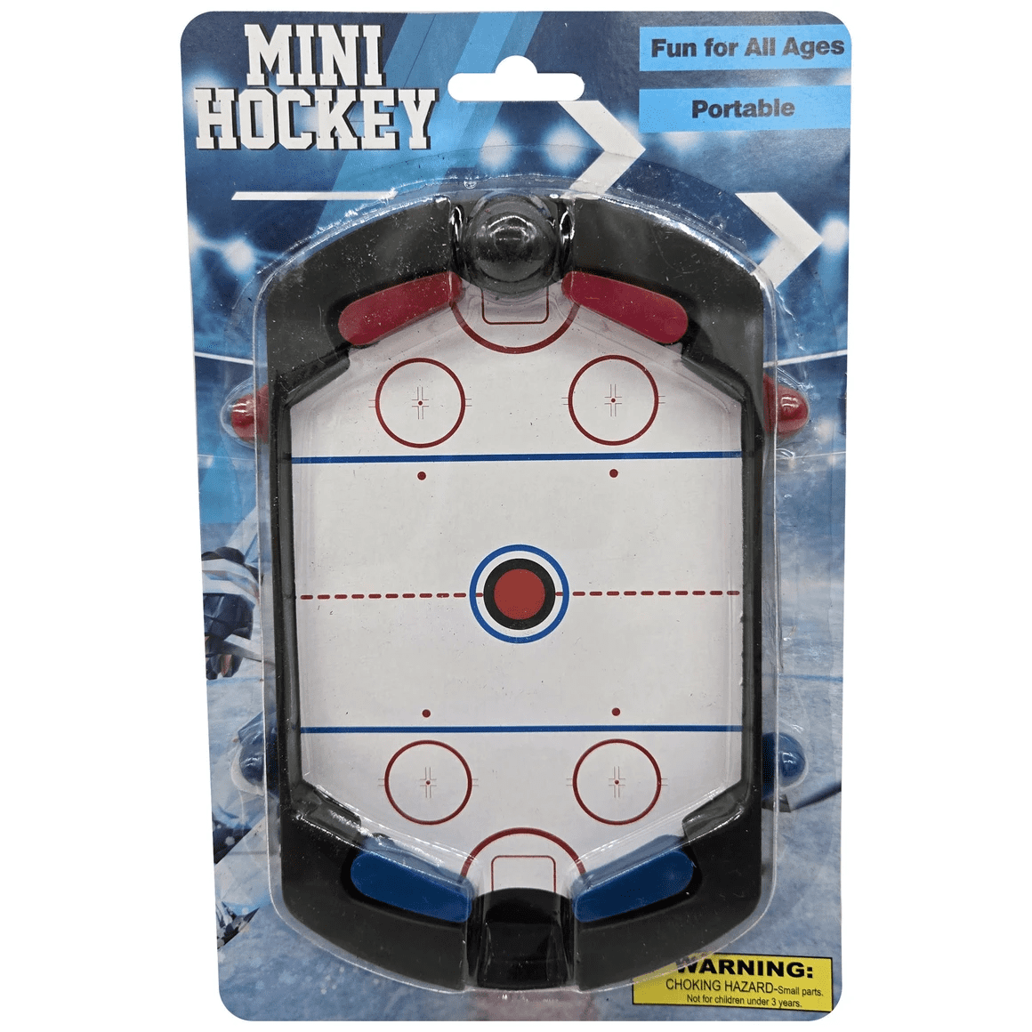 Tabletop Mini Pinball Hockey Game, Compact, Portable Fun with 2 ...