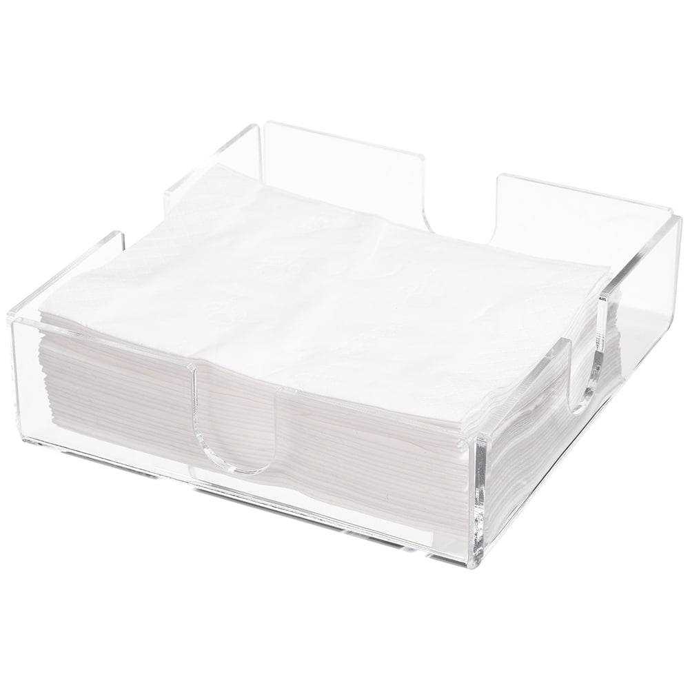 Tabletop Napkin Holder Square Napkin Holder Plastic Napkin Container ...