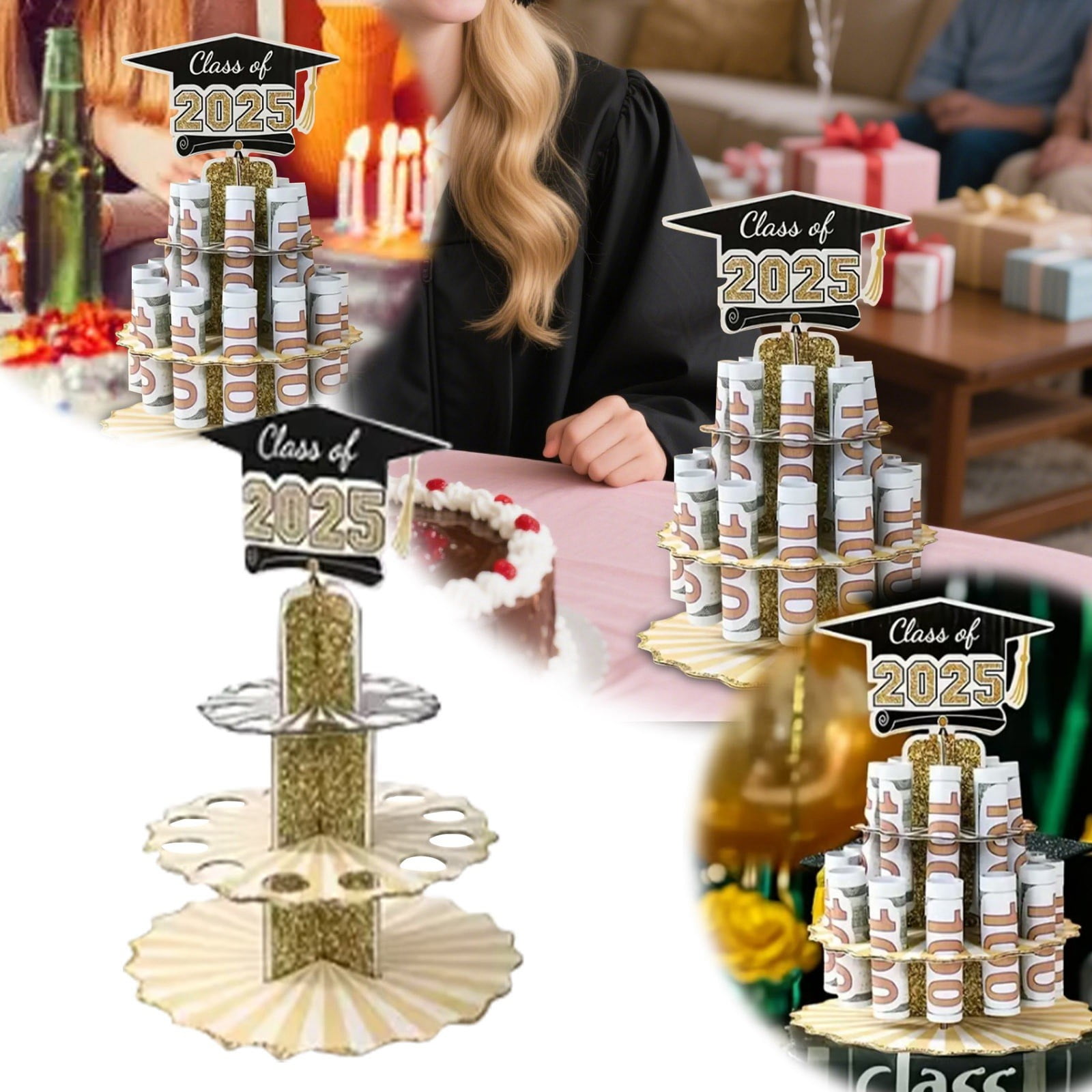 Tabletop Ornament Graduation Card Holder Graduation Decorations 2025 ...