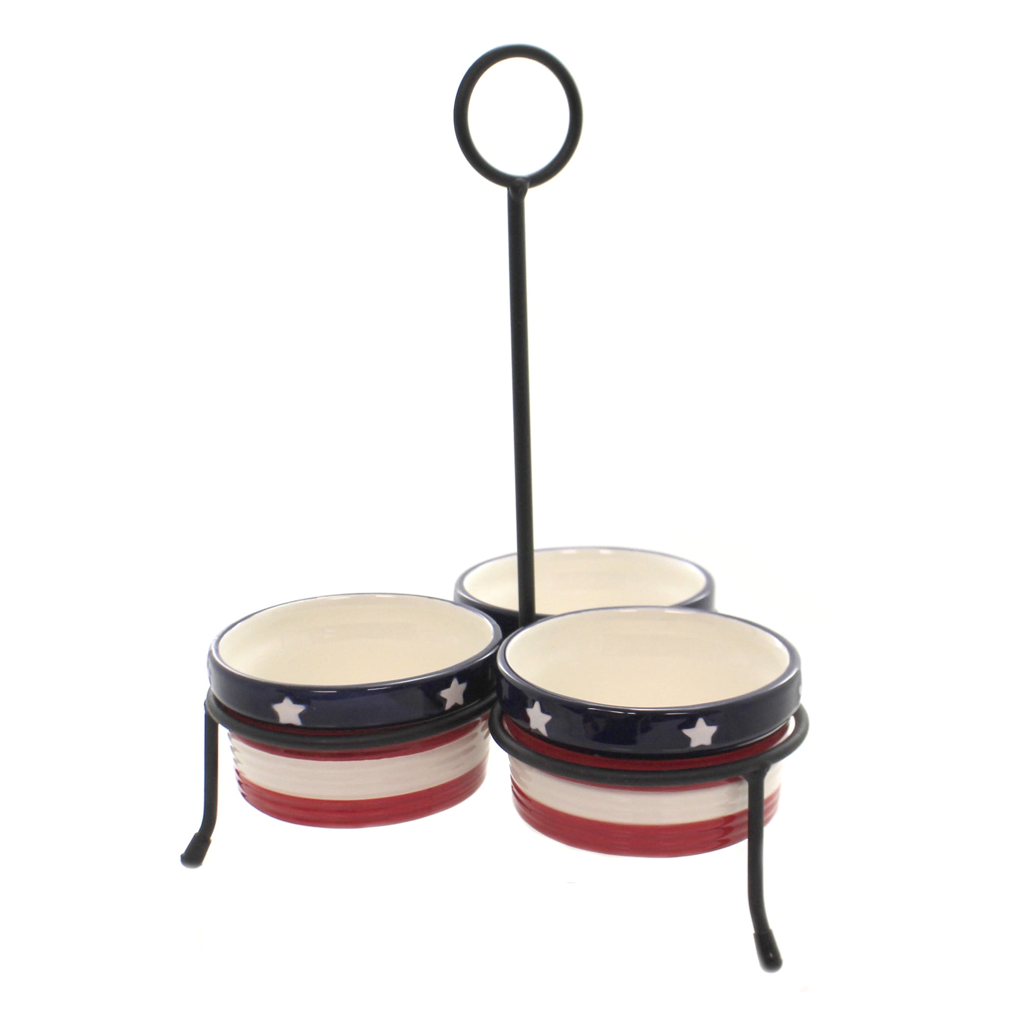 Tabletop Patriotic Condiment Server July 4Th Summer Dippings 46004123 ...
