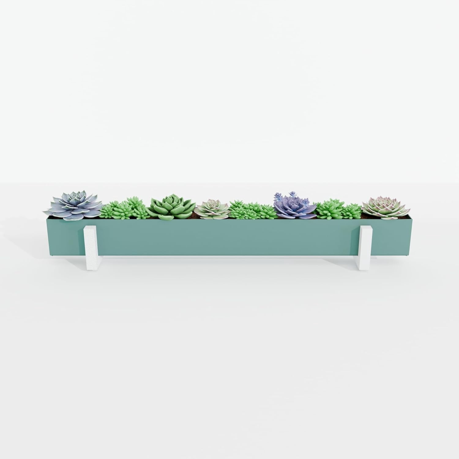 Tabletop Planter - Contemporary Cor-Ten Steel Design with Optional ...