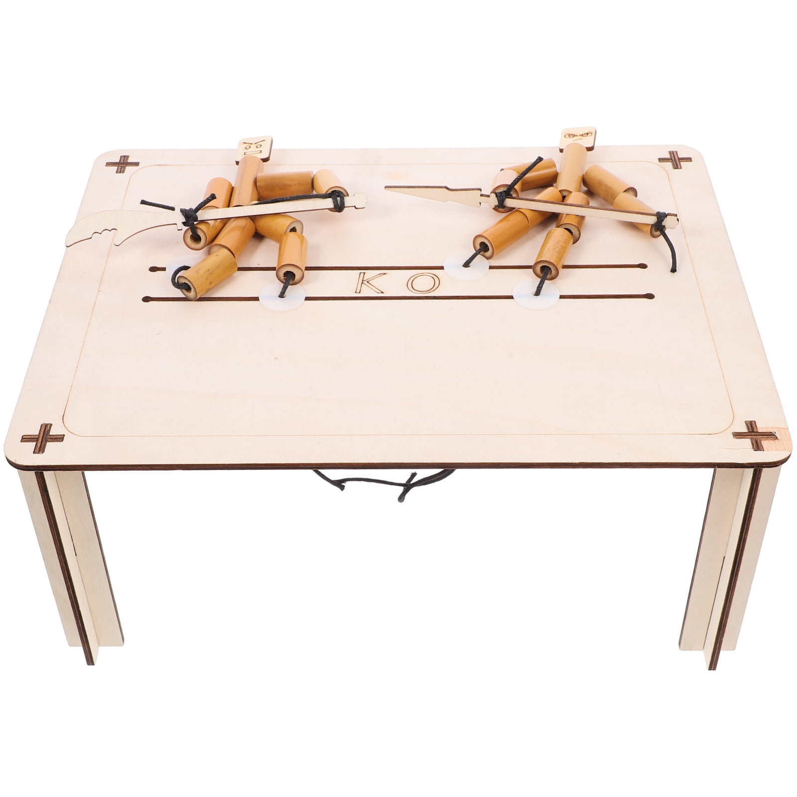 PartyKindom Bamboo Puppet Kit 1 Set For Children And Parents To Enjoy ...