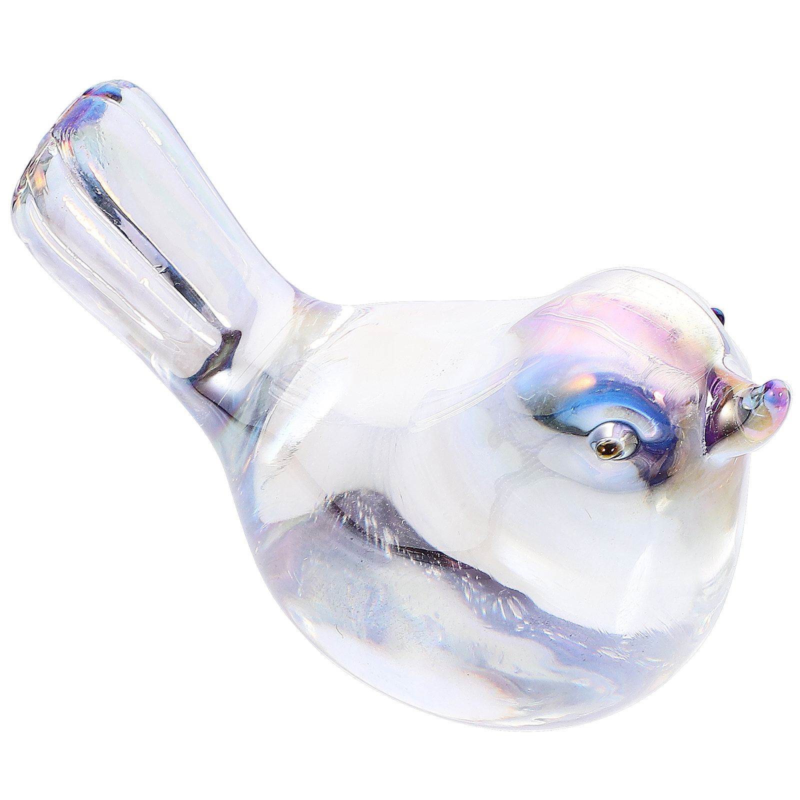 Tabletop Small Bird Figurine Crystal Bird Statue Cartoon Small Bird ...