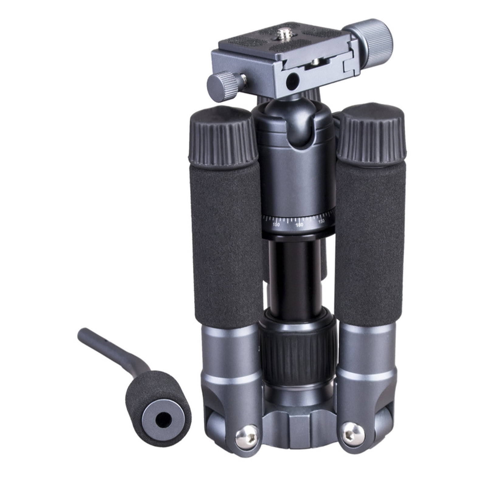 Tabletop Small Tripod 20Inch 360 Degree Rotation Head Aluminum Travel ...