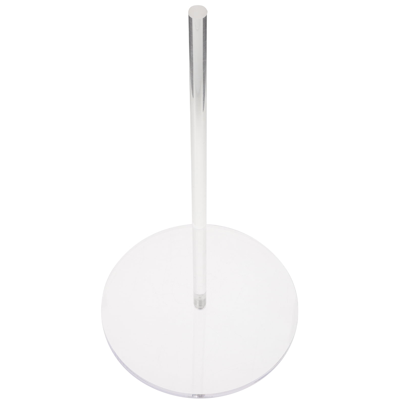 Tabletop Tissue Paper Roll Stand Kitchen Roll Towel Holder Transparent ...