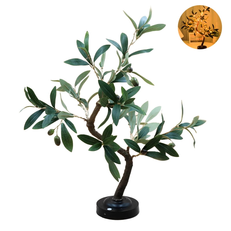 Tabletop Tree Lamp Battery Operated Fairy Tree Lamp with Tree Lights ...