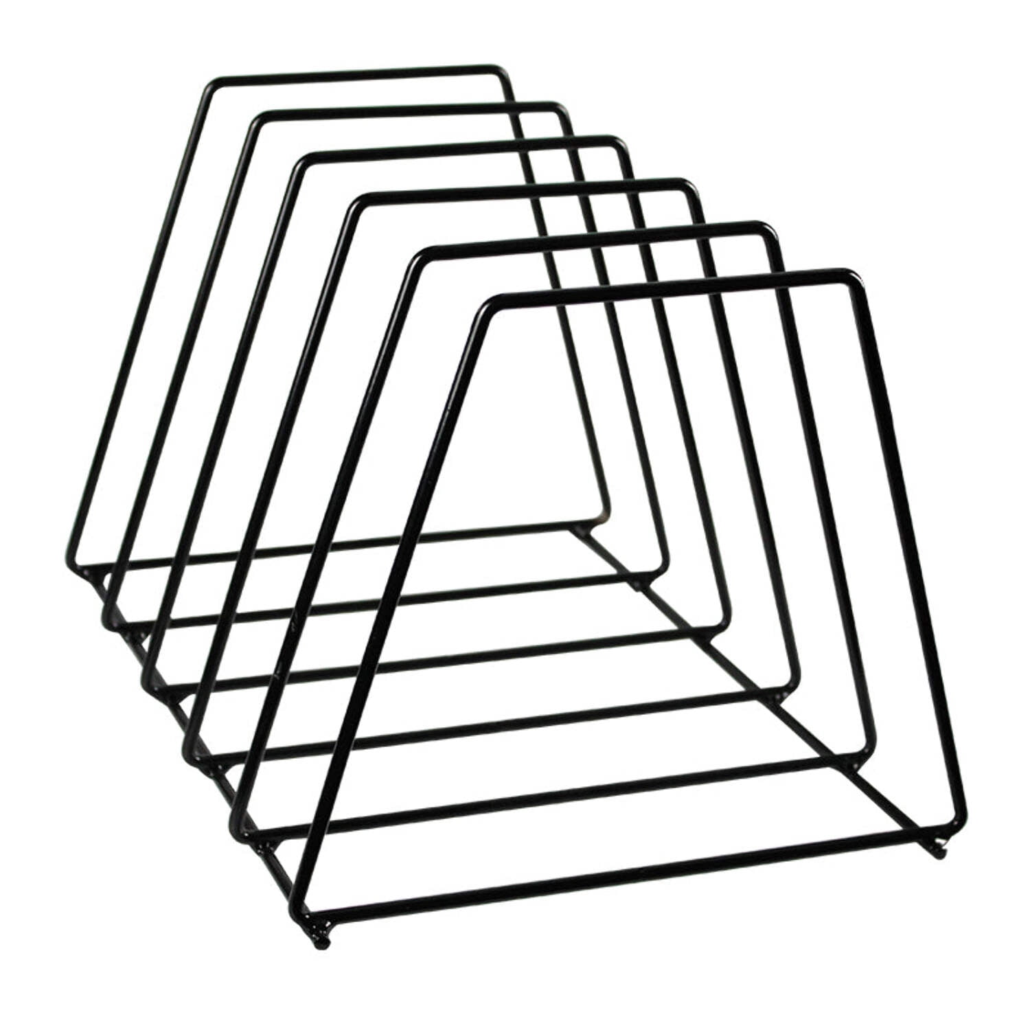 Tabletop Vinyl Disc LP Record Wire Rack Holder - Walmart.com