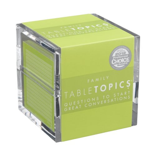 Tabletopics Family: Questions To Start Great Conversations - Walmart.com
