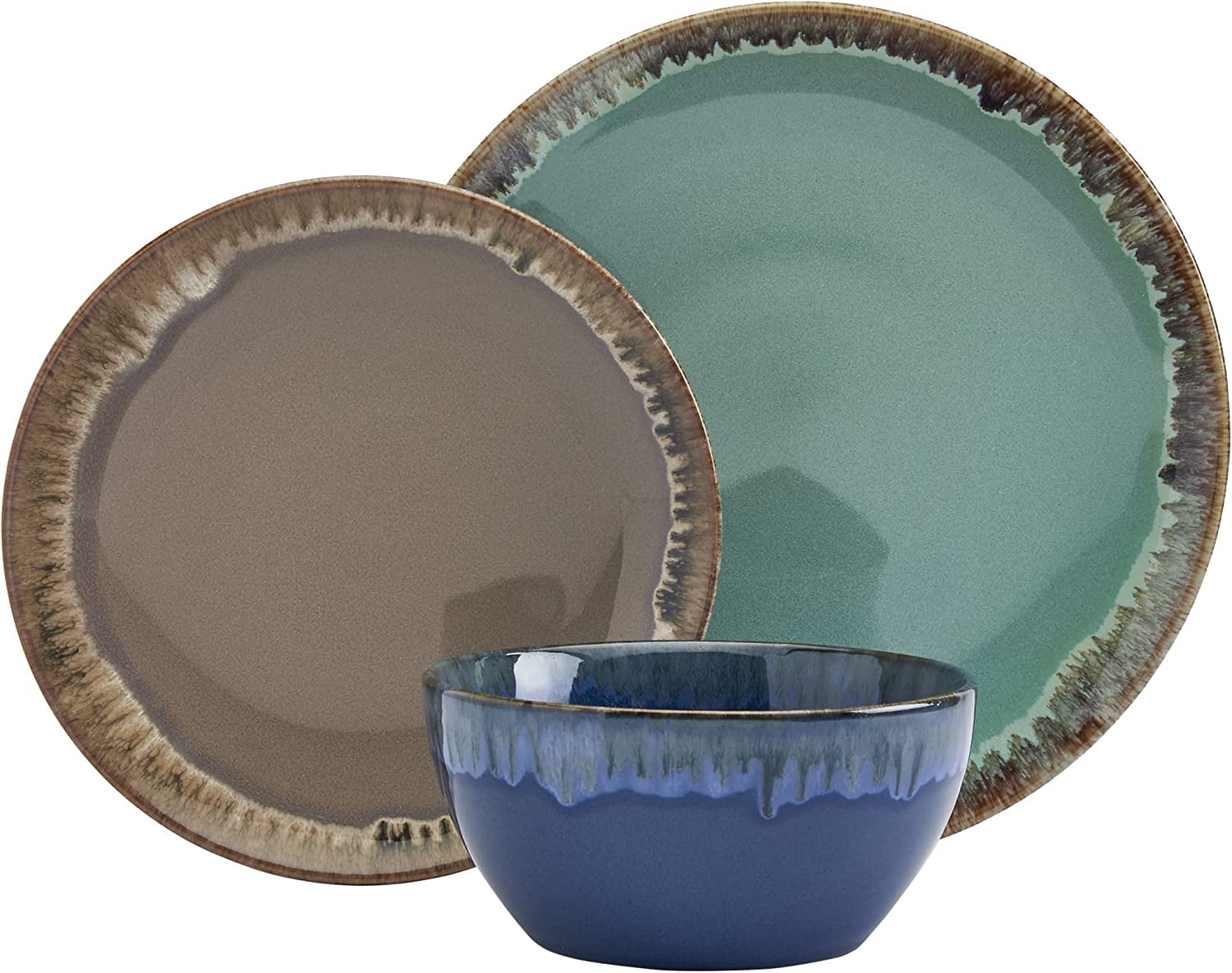 Tabletops Gallery Tuscan Reactive Glaze Stoneware- Dining Entertainment ...